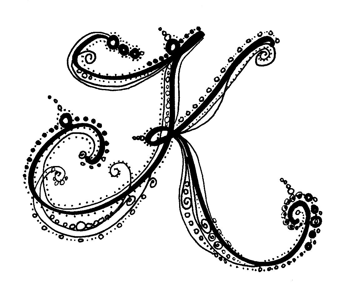 Fancy Letter K Levelings